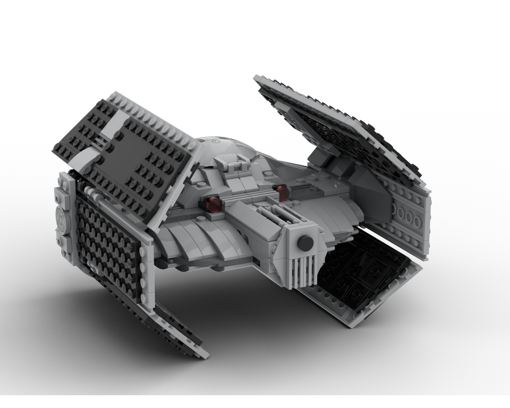 LEGO MOC TIE/x2 Starfighter by Fabian2 | Rebrickable - Build with LEGO