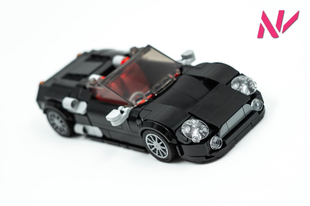 Lego Moc Spyker C8 Spyder By Nv Carmocs Rebrickable Build With Lego