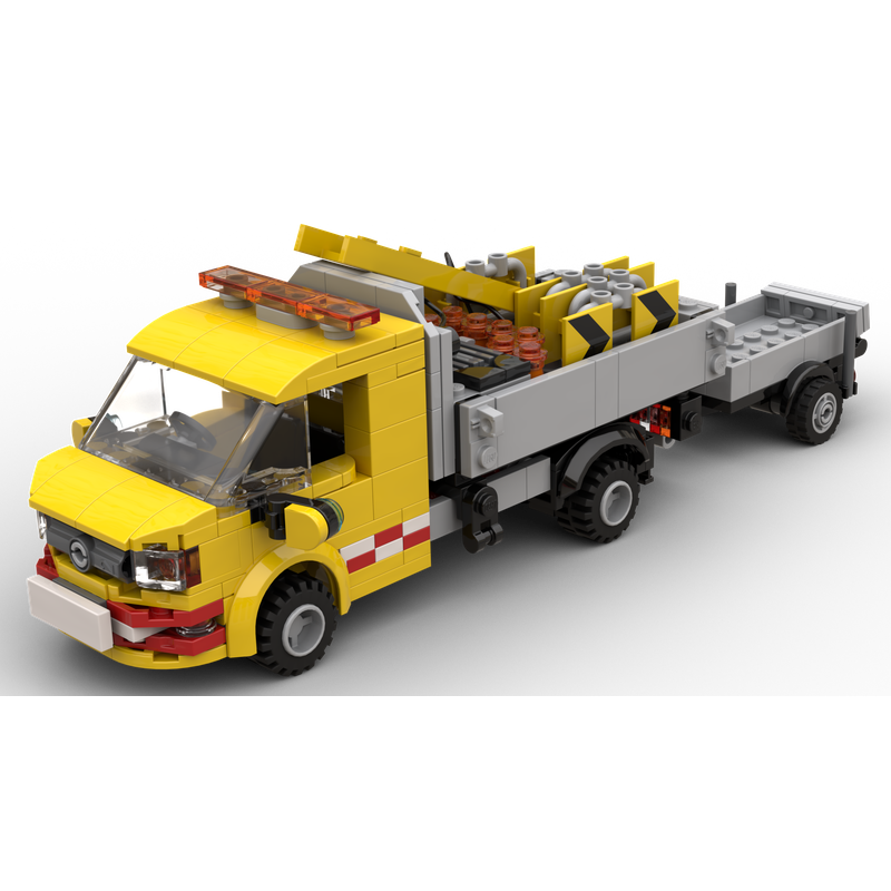 LEGO MOC-154838 Volkswagen Transporter Medium Flatbed Van - Escort ...
