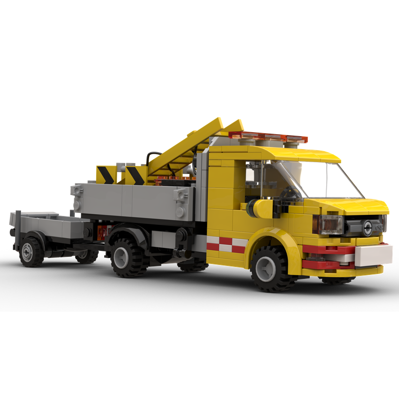 LEGO MOC-154838 Volkswagen Transporter Medium Flatbed Van - Escort ...