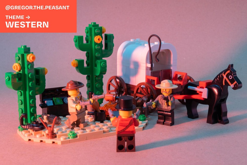 LEGO MOC Mexican Standoff by Gregor.the.Peasant | Rebrickable - Build ...