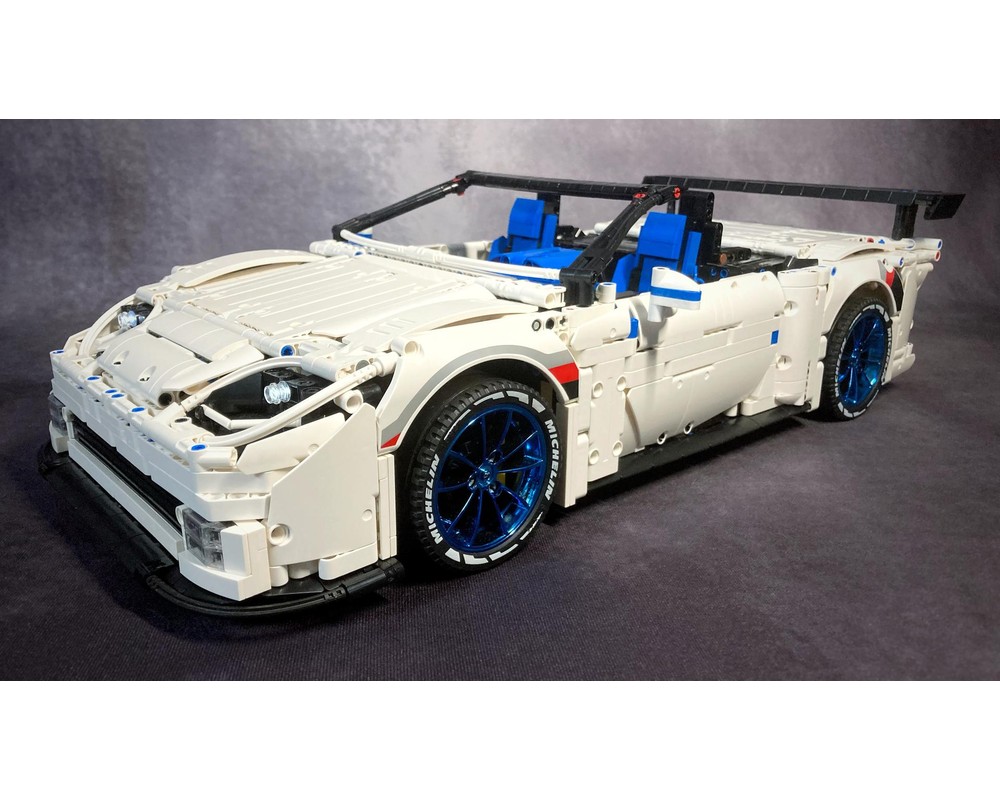 Lego Moc Corvette C6 Zr1 Convertible By Lego Technic World