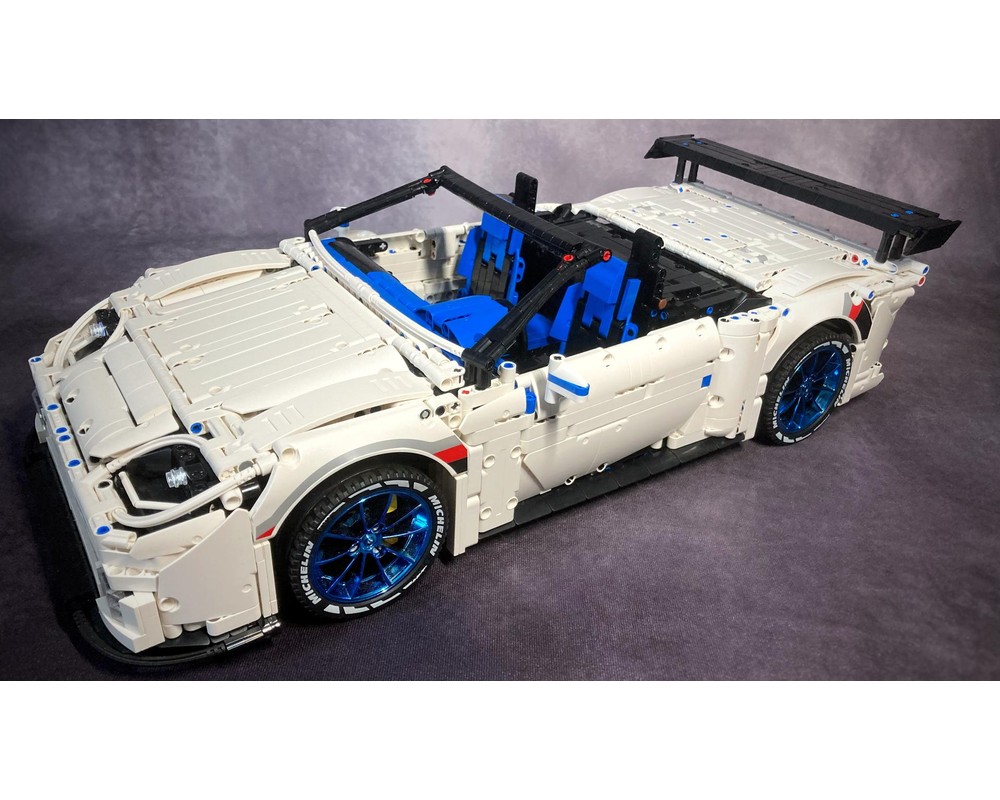 Lego Moc Corvette C6 Zr1 Convertible By Lego Technic World