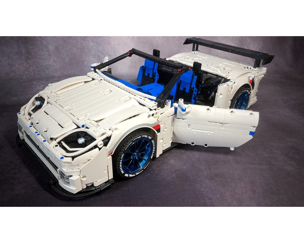 Lego Moc Corvette C6 Zr1 Convertible By Lego Technic World