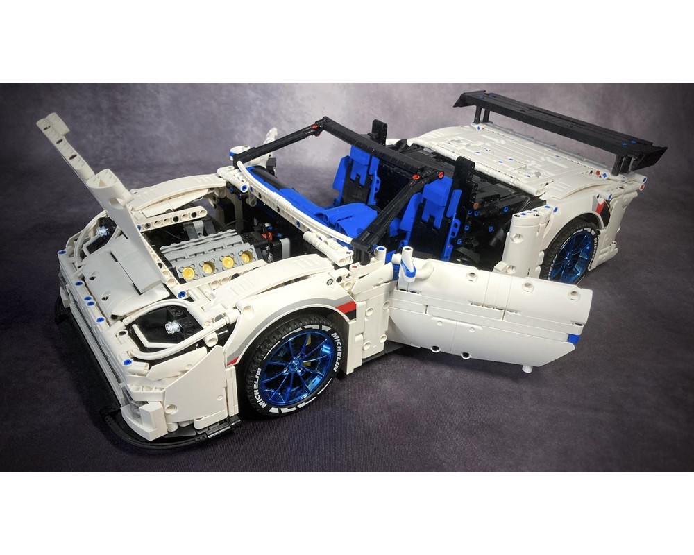 Lego Moc Corvette C6 Zr1 Convertible By Lego Technic World