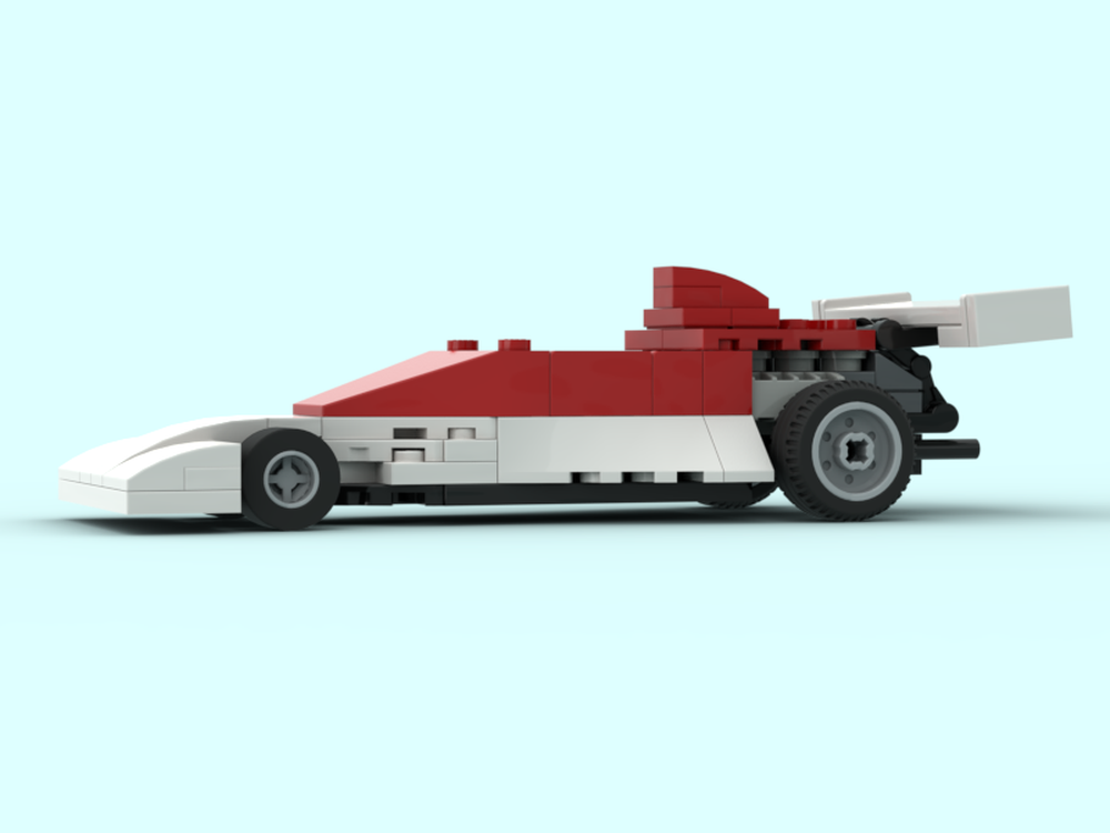 LEGO MOC 70's GP Racer by brickwab | Rebrickable - Build with LEGO