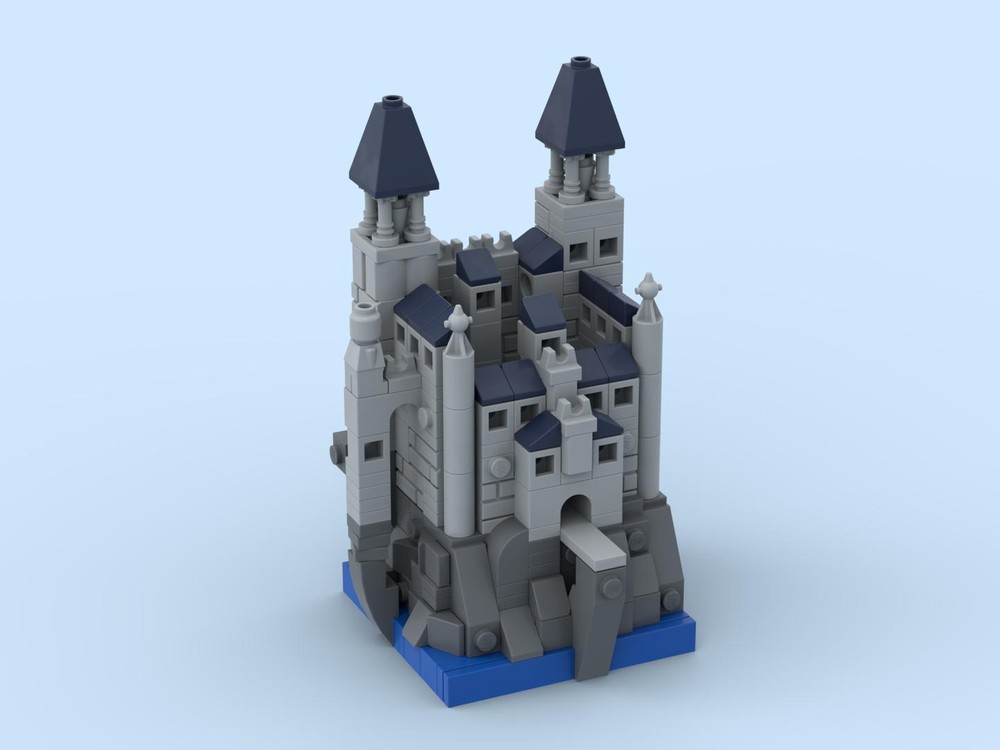 LEGO MOC Bluewater Castle by Halhi141 | Rebrickable - Build with LEGO