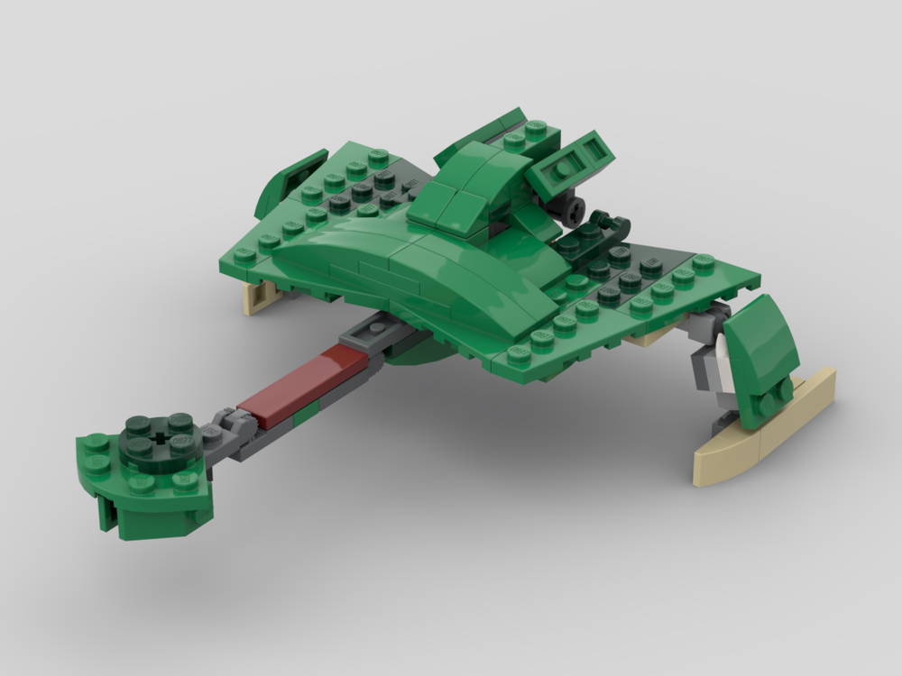 LEGO MOC 31058 - Klingon K'Tinga by KlintIsztvud | Rebrickable - Build ...