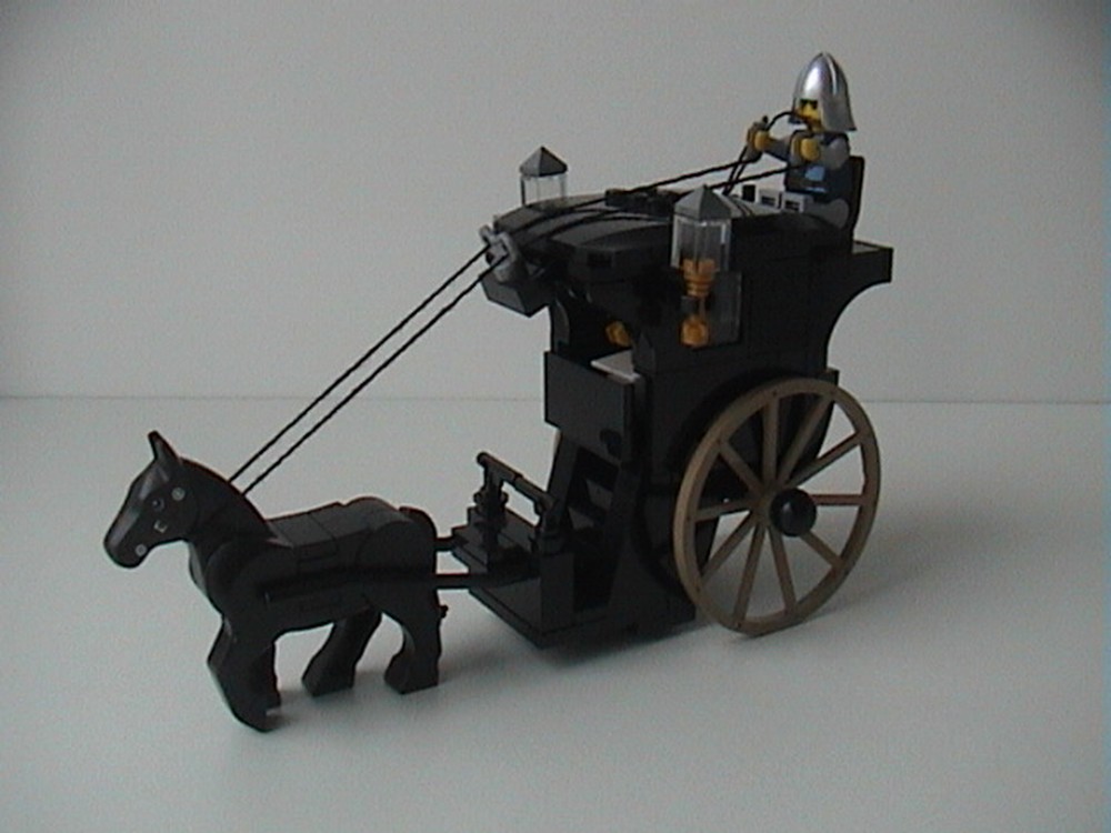 LEGO MOC Carriage (Hansom Cab) by Lucky-Ramses | Rebrickable - Build ...