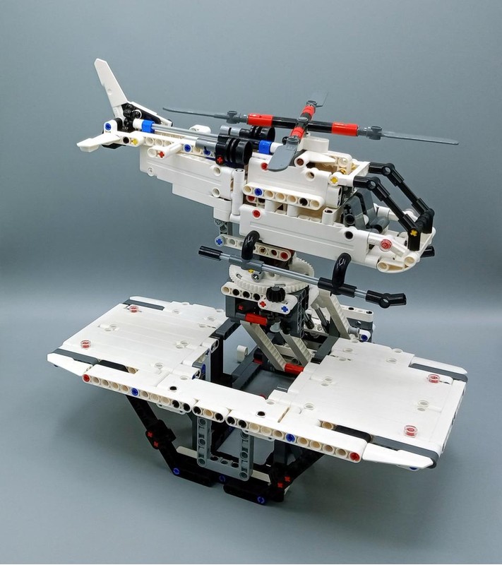 LEGO MOC 42158 Helicopter Control Center by Nequmodiva | Rebrickable ...