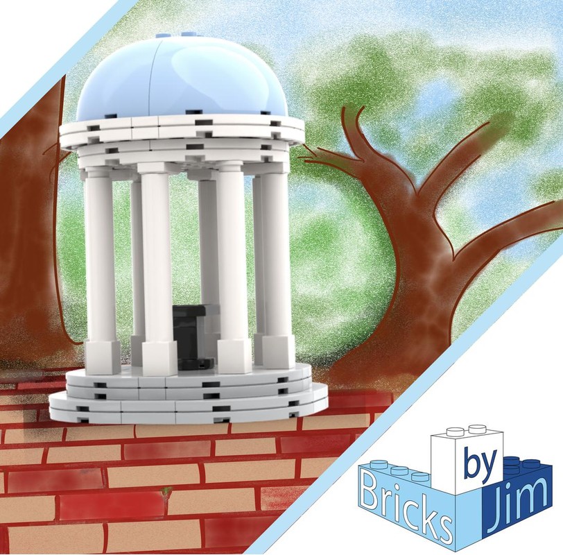 LEGO MOC Old University Well by BricksbyJim | Rebrickable - Build with LEGO