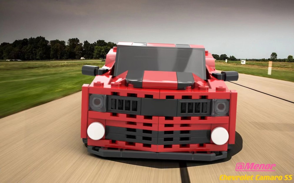 Lego Moc Chevrolet Camaro Ssgeneration 5 From Transformers 1 By Menor
