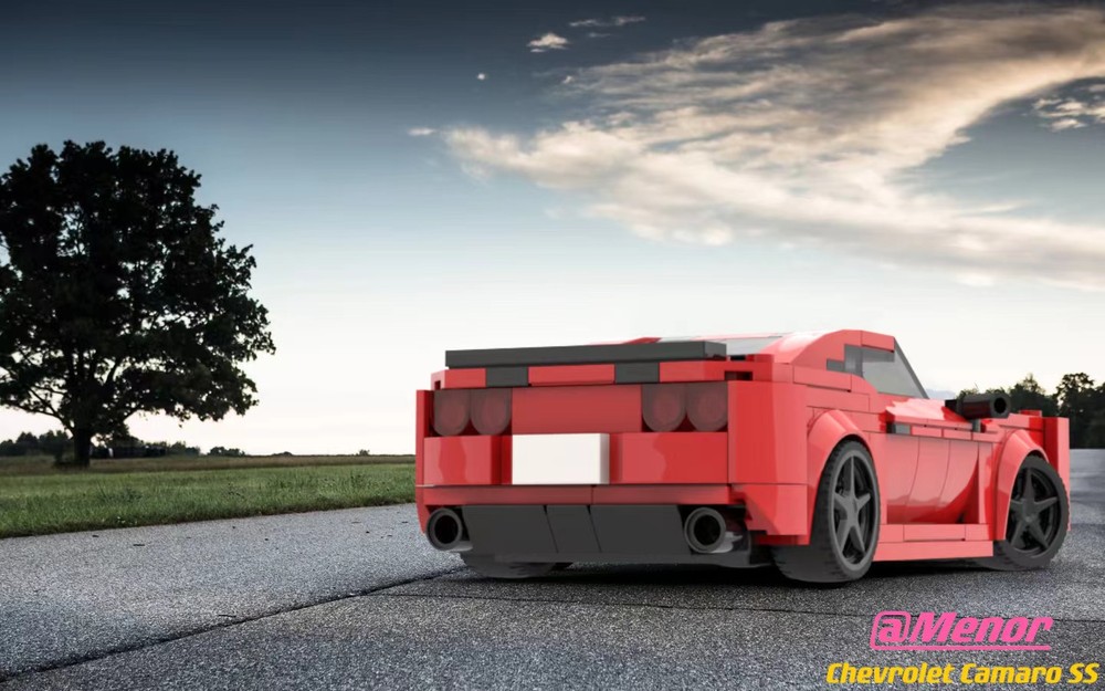 Lego Moc Chevrolet Camaro Ssgeneration 5 From Transformers 1 By Menor