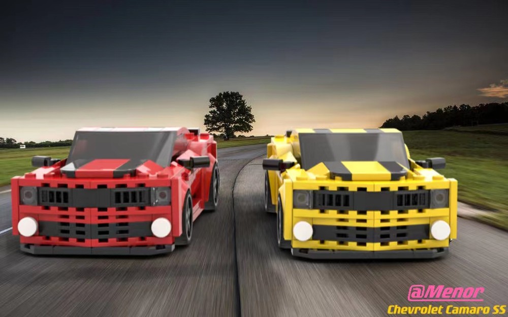 Lego Moc Chevrolet Camaro Ssgeneration 5 From Transformers 1 By Menor