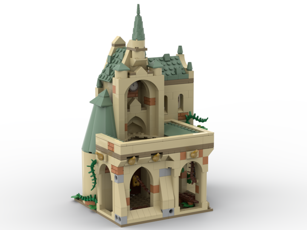 LEGO MOC HP Modular - Great Hall Entrance and Courtyard by Gobsmack ...