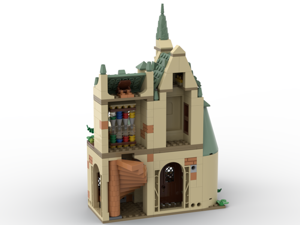 LEGO MOC HP Modular - Great Hall Entrance and Courtyard by Gobsmack ...