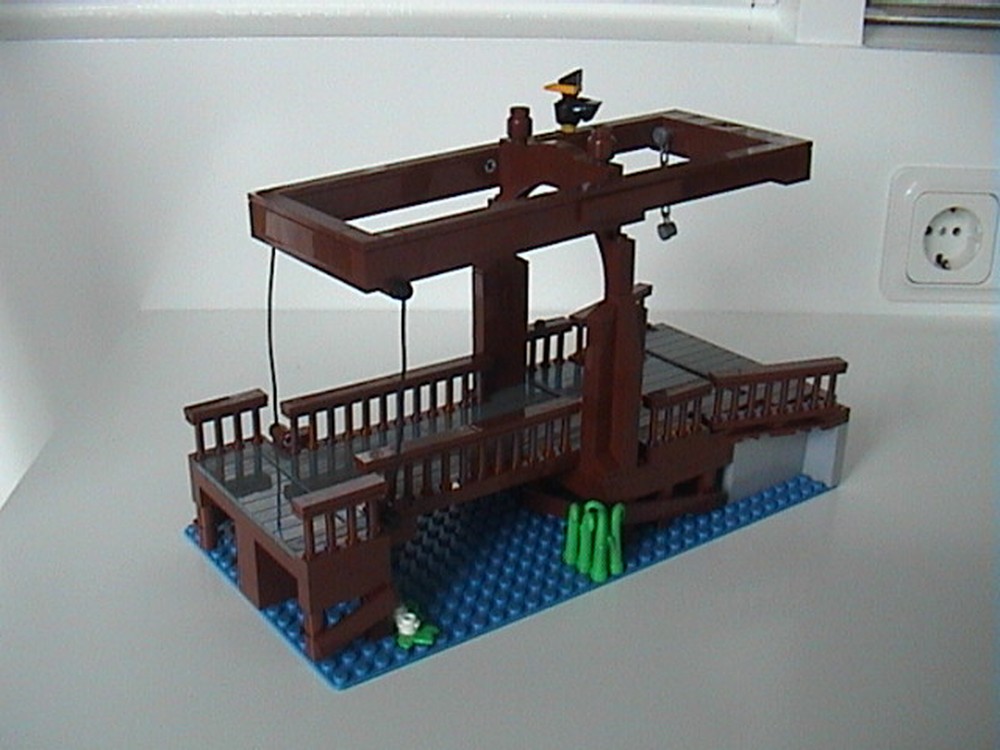 LEGO MOC Old Wooden Drawbridge by Lucky-Ramses | Rebrickable - Build ...