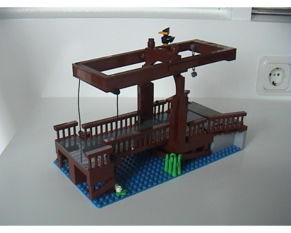 LEGO MOC Old Wooden Drawbridge by Lucky-Ramses | Rebrickable - Build ...
