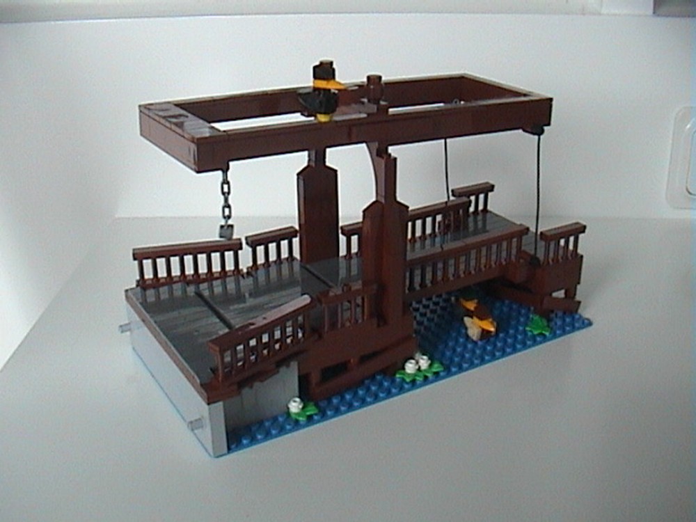 LEGO MOC Old Wooden Drawbridge by Lucky-Ramses | Rebrickable - Build ...