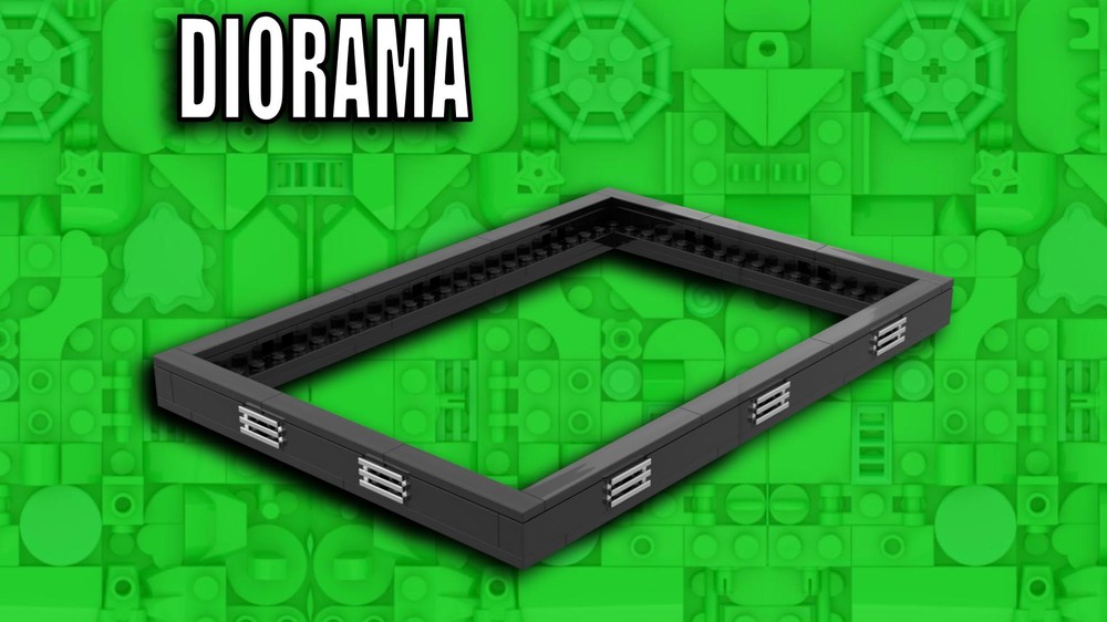 LEGO MOC Diorama Base by Master Mouldie | Rebrickable - Build with LEGO