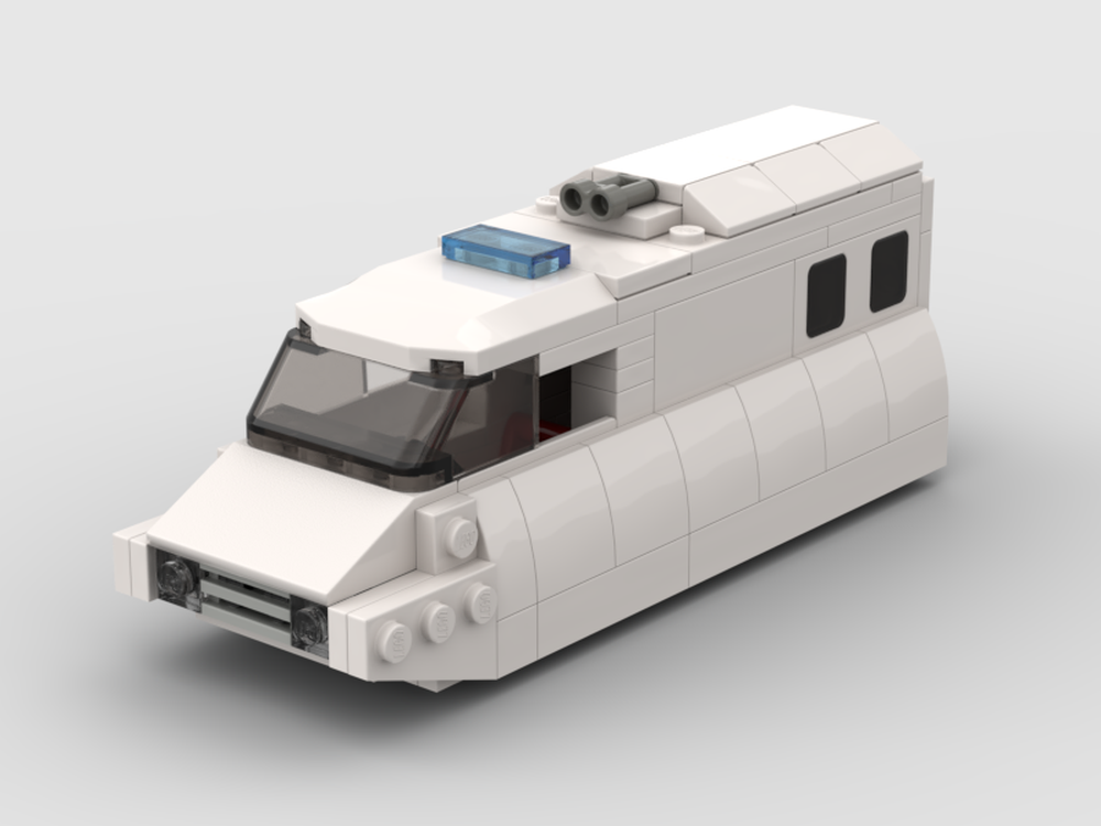 LEGO MOC Hover Ambulance by brickwab | Rebrickable - Build with LEGO