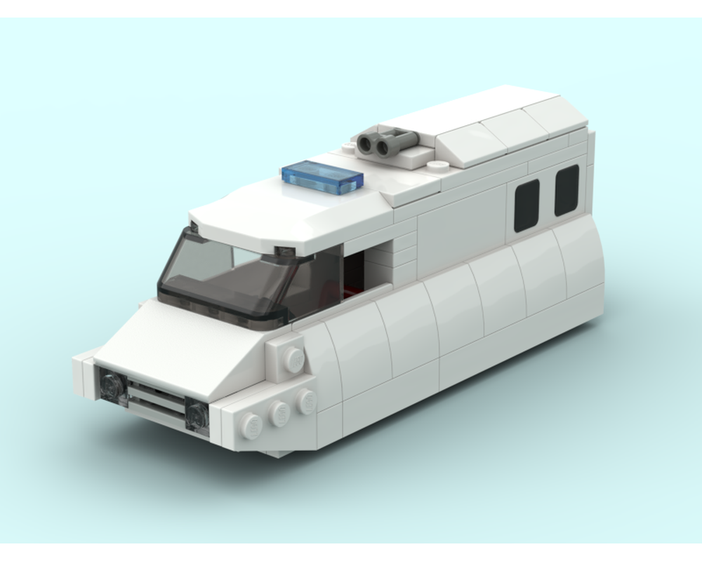 LEGO MOC Hover Ambulance by brickwab | Rebrickable - Build with LEGO