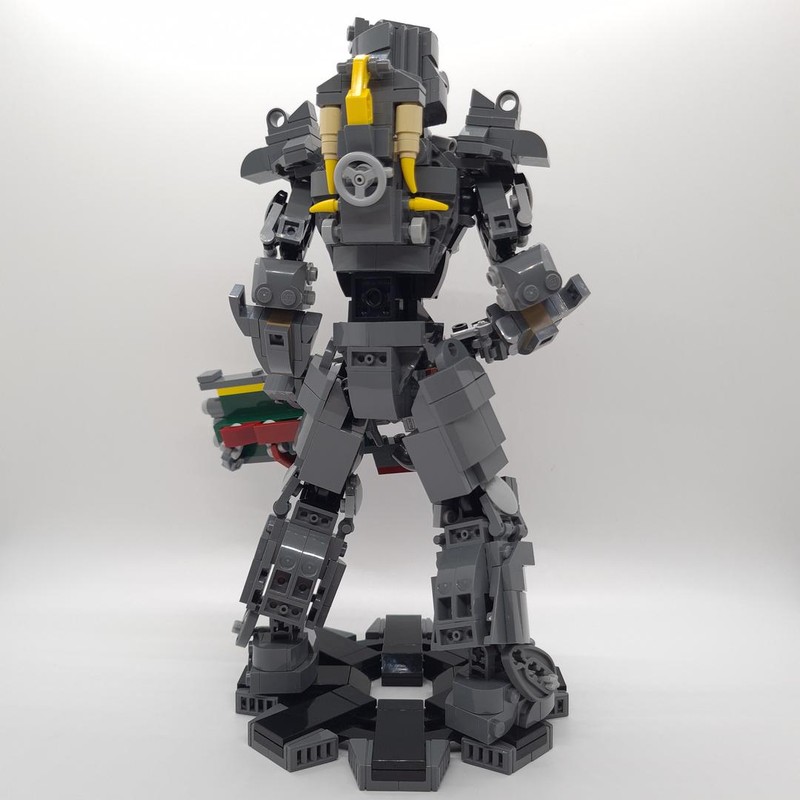 LEGO MOC Fallout: T-60 Power Armor (Old version) by Moc_Lobster | Rebrickable - Build with LEGO