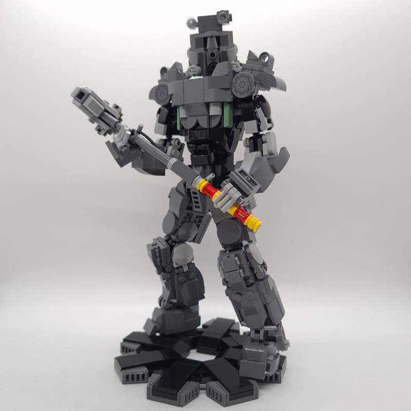 LEGO MOC Fallout: T-60 Power Armor (Old version) by Moc_Lobster | Rebrickable - Build with LEGO