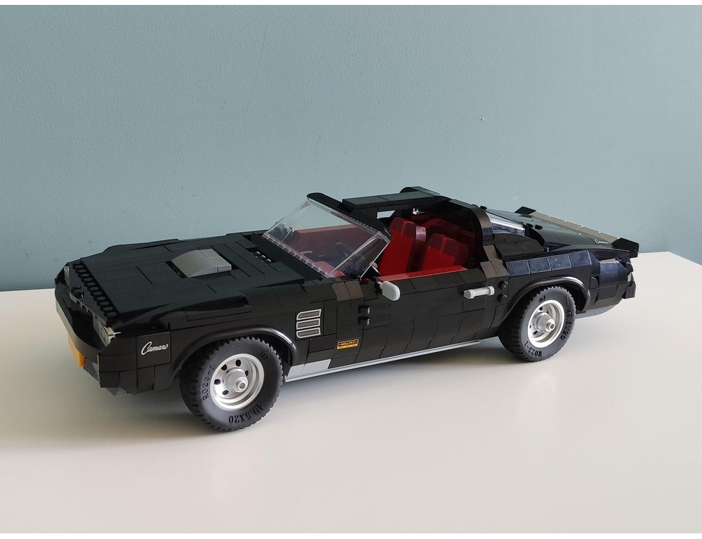 Lego Moc 10304 Pontiac Firebird By Kirvet Rebrickable Build With Lego