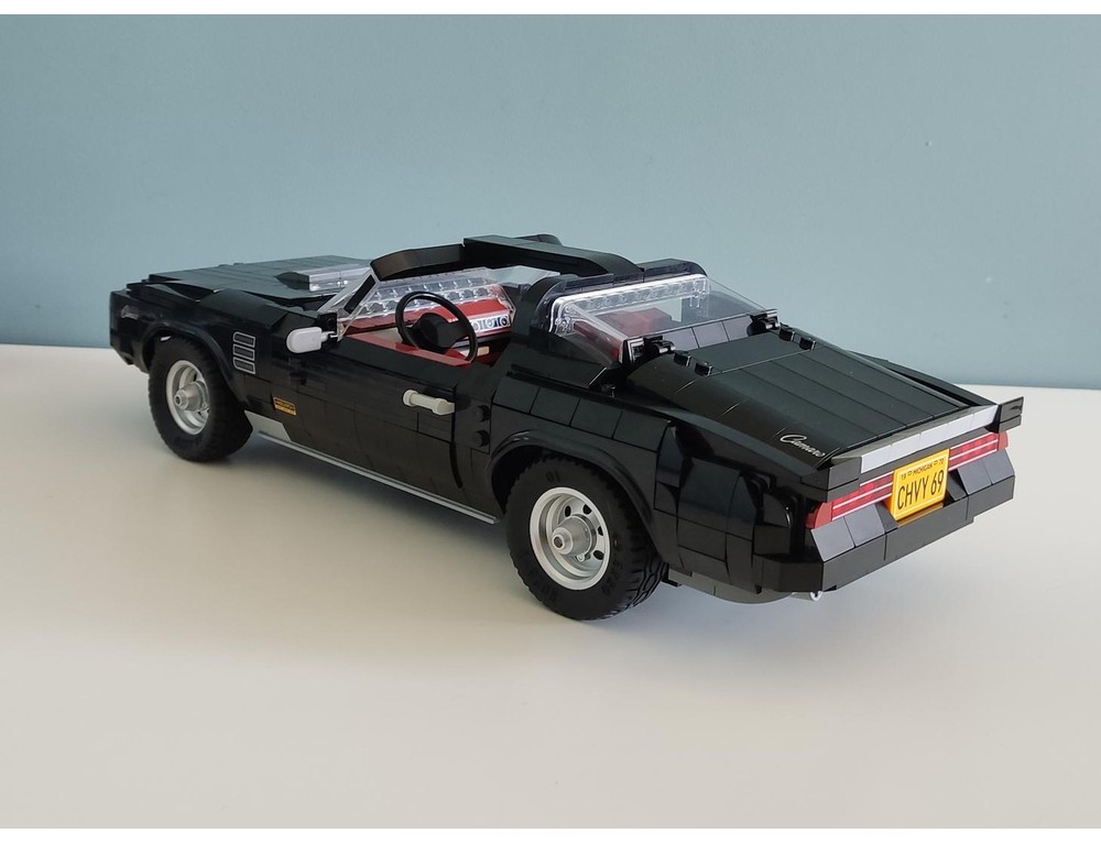 Lego Moc 10304 Pontiac Firebird By Kirvet Rebrickable Build With Lego