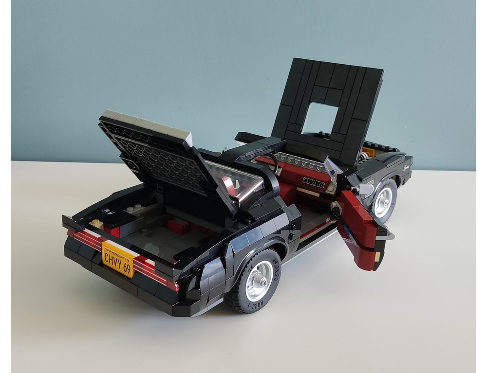 Lego Moc 10304 Pontiac Firebird By Kirvet Rebrickable Build With Lego