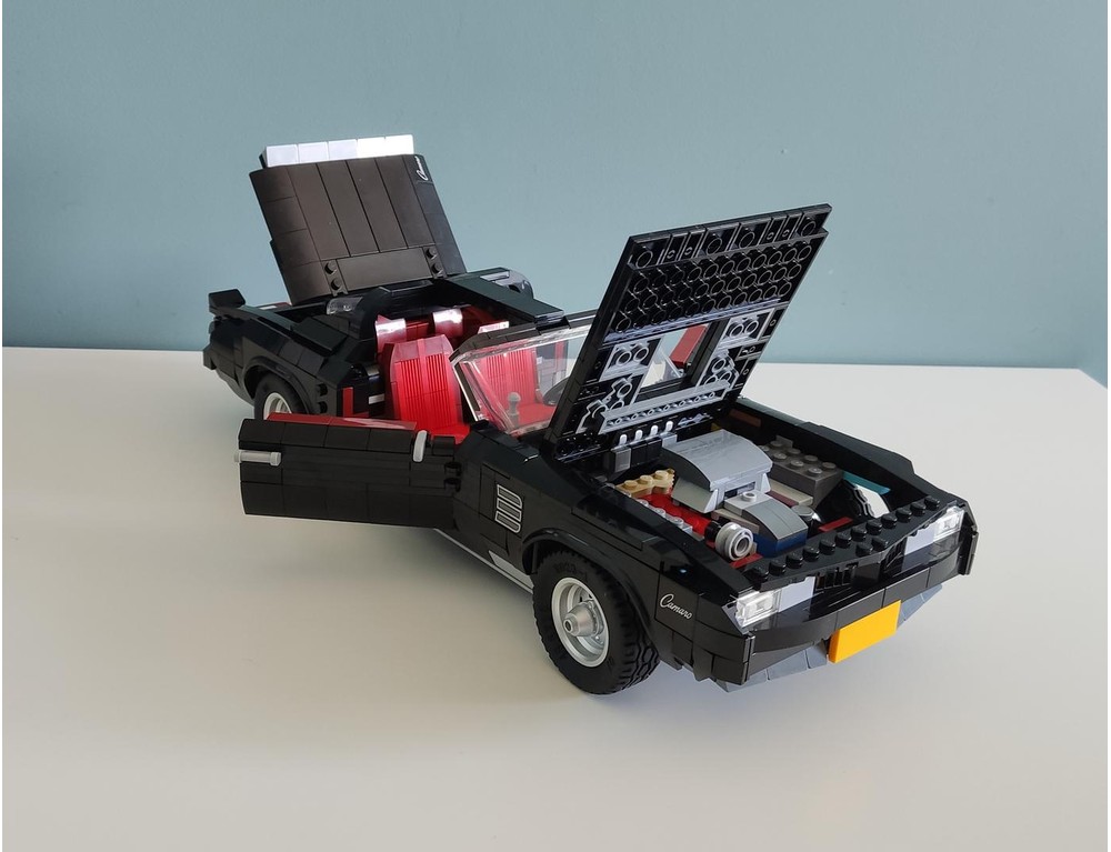Lego Moc 10304 Pontiac Firebird By Kirvet Rebrickable Build With Lego
