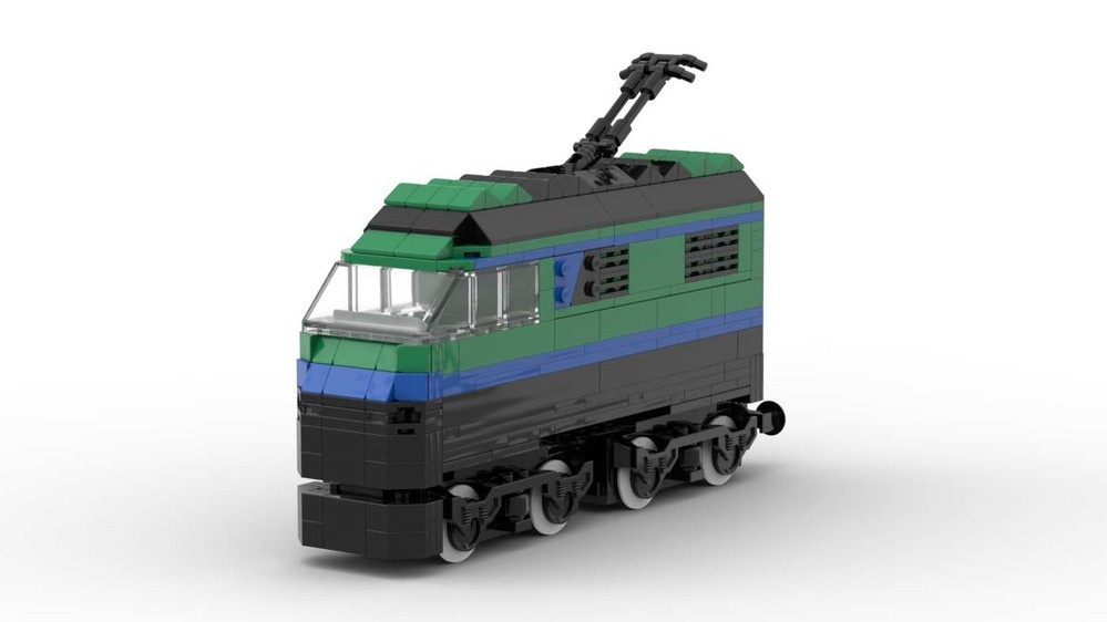 LEGO MOC Mini train with two engines by Vinci_strange | Rebrickable ...