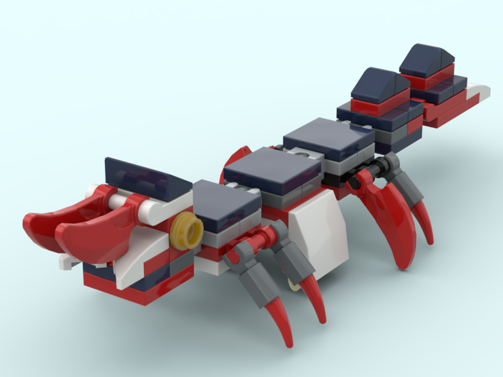 LEGO MOC 31088 Remipede by Pikminfan67 | Rebrickable - Build with LEGO