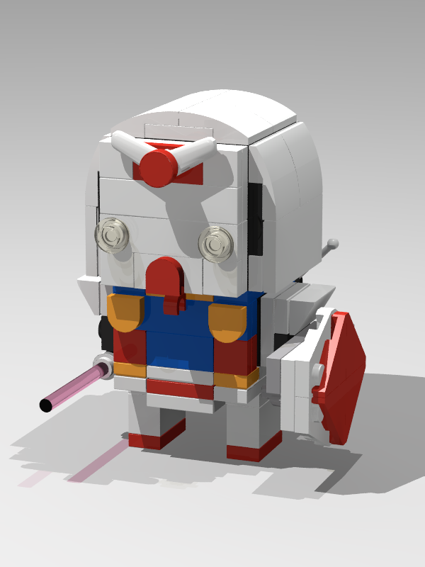 LEGO MOC RX-78-2 Gundam Brickhead by Dk151003 | Rebrickable - Build ...