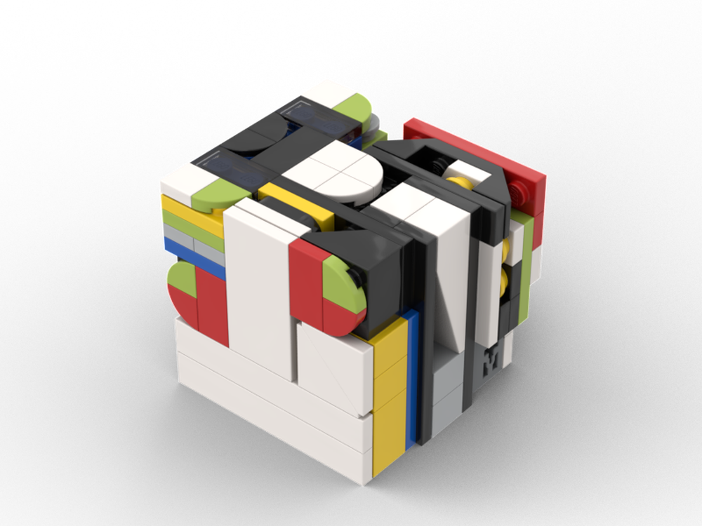 LEGO MOC Puzzle Cube by BuildingByTheBrick | Rebrickable - Build with LEGO