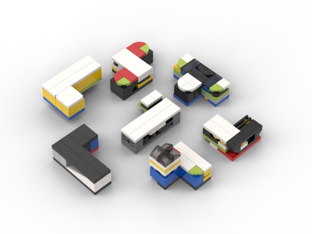 Lego Moc Puzzle Cube By Buildingbythebrick Rebrickable Build With Lego