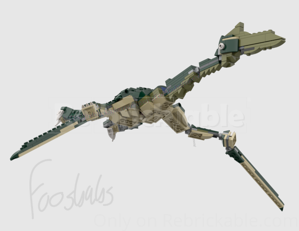 LEGO MOC 31121 Quetzalcoatlus northropi by Foosbubs | Rebrickable ...