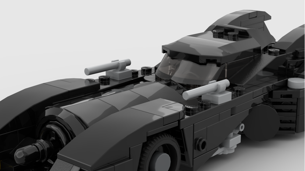 Lego Moc Tim Burtons 1989 Batmobile By Cehnot Rebrickable Build