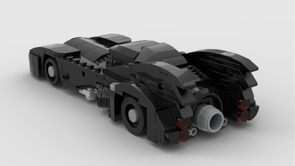 Lego Moc Tim Burtons 1989 Batmobile By Cehnot Rebrickable Build