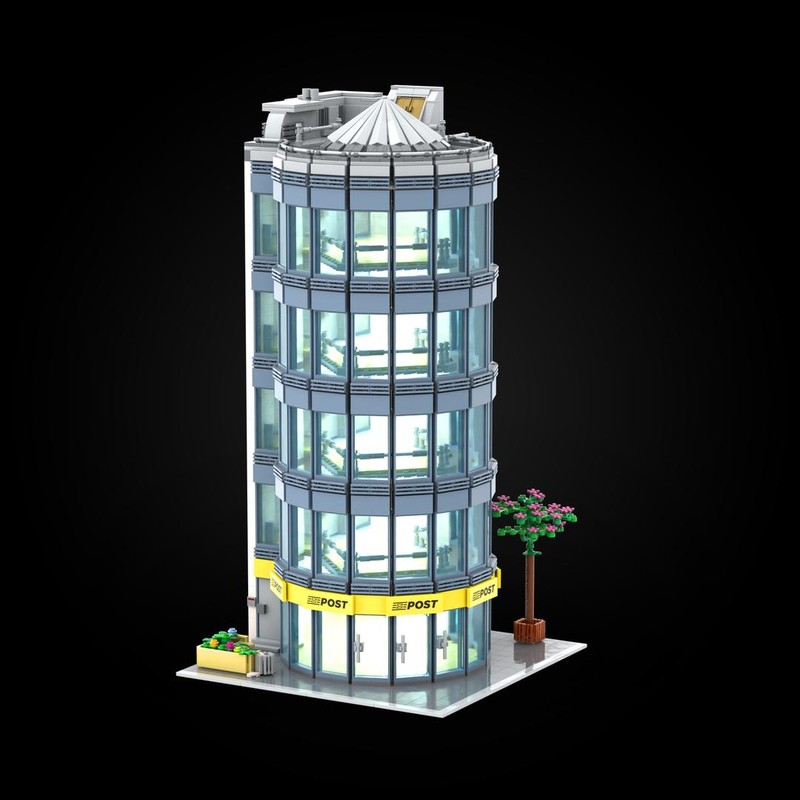 LEGO MOC Skyscraper by PriBri | Rebrickable - Build with LEGO