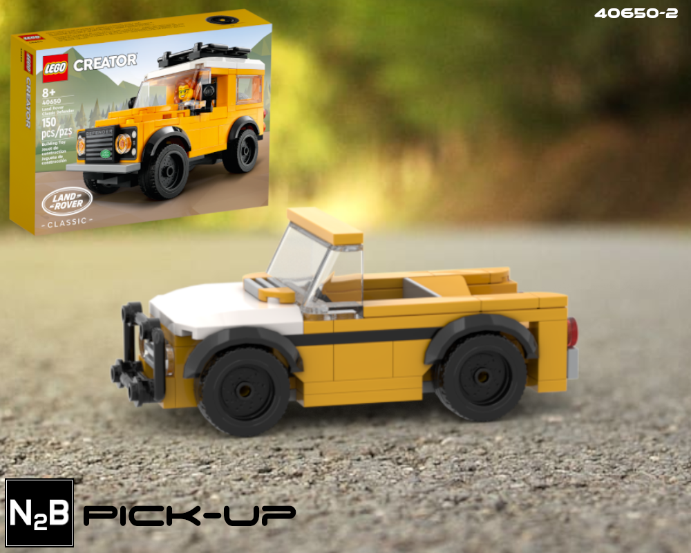 LEGO MOC Pick-up - Alternate build 2 Lego 40650 by n2brick ...