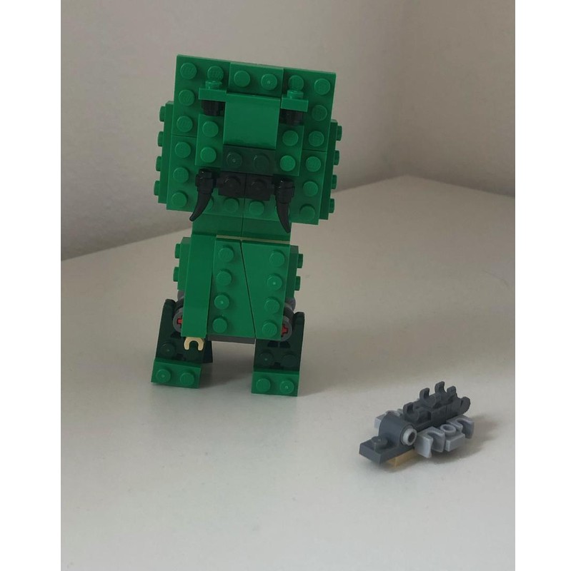 LEGO MOC 31058 Creeper and Silverfish by FunkyDonut | Rebrickable ...