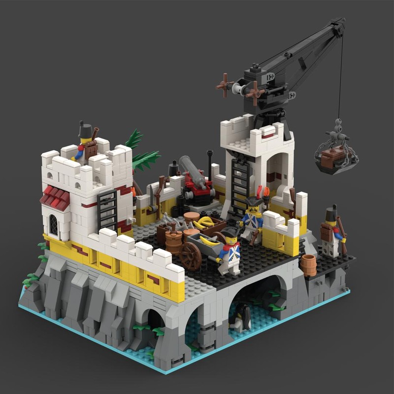 LEGO MOC Central Cave Expansion: Eldorado Fortress (10320) by ...
