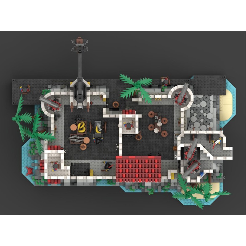 LEGO MOC Central Cave Expansion: Eldorado Fortress (10320) by ...