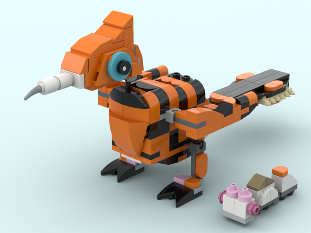 LEGO MOC 31129 Chestnut-Colored Woodpecker by Pikminfan67 | Rebrickable ...