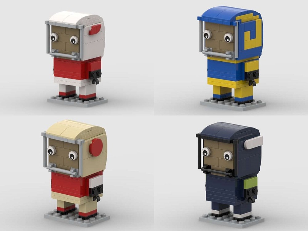 LEGO MOC NFC West Brickheads by Spaceman-Nathan | Rebrickable - Build ...
