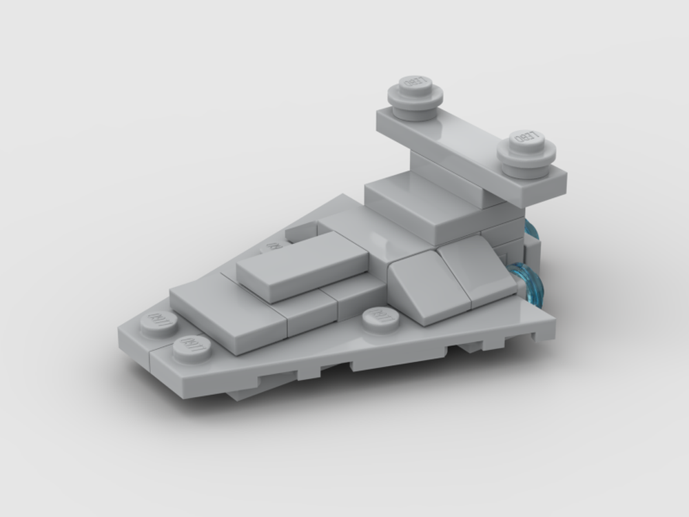 LEGO MOC Mini Star Destroyer by Tree-beard6 | Rebrickable - Build with LEGO