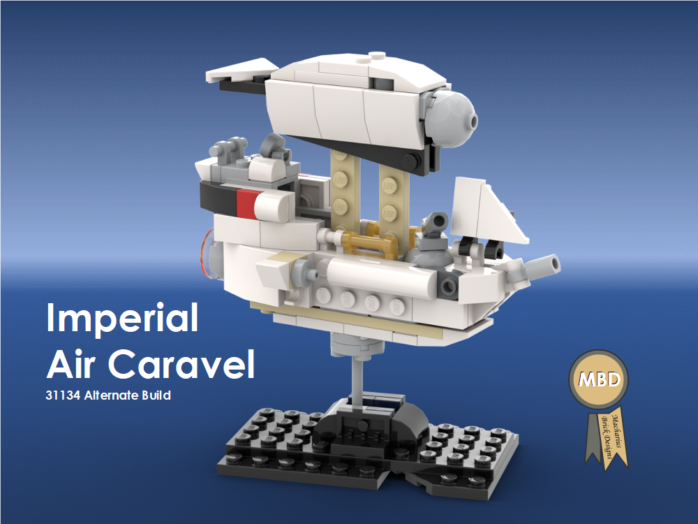 LEGO MOC Imperial Air Caravel, 31134 Alternate Build by Macharius ...