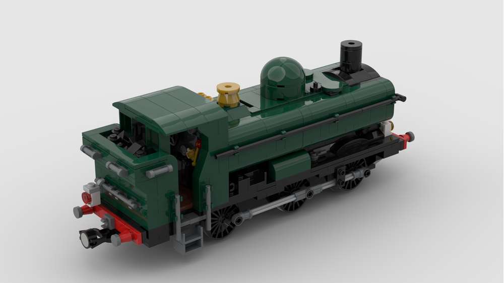 LEGO MOC GWR Class 5700 0-6-0 Pannier Tank Engine by kidda ...
